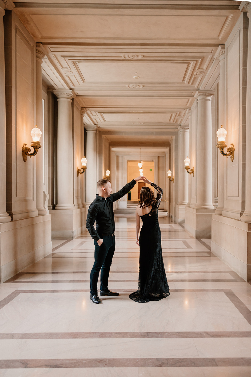 An Elegant SF City Hall Engagement | San Francisco City Hall ...