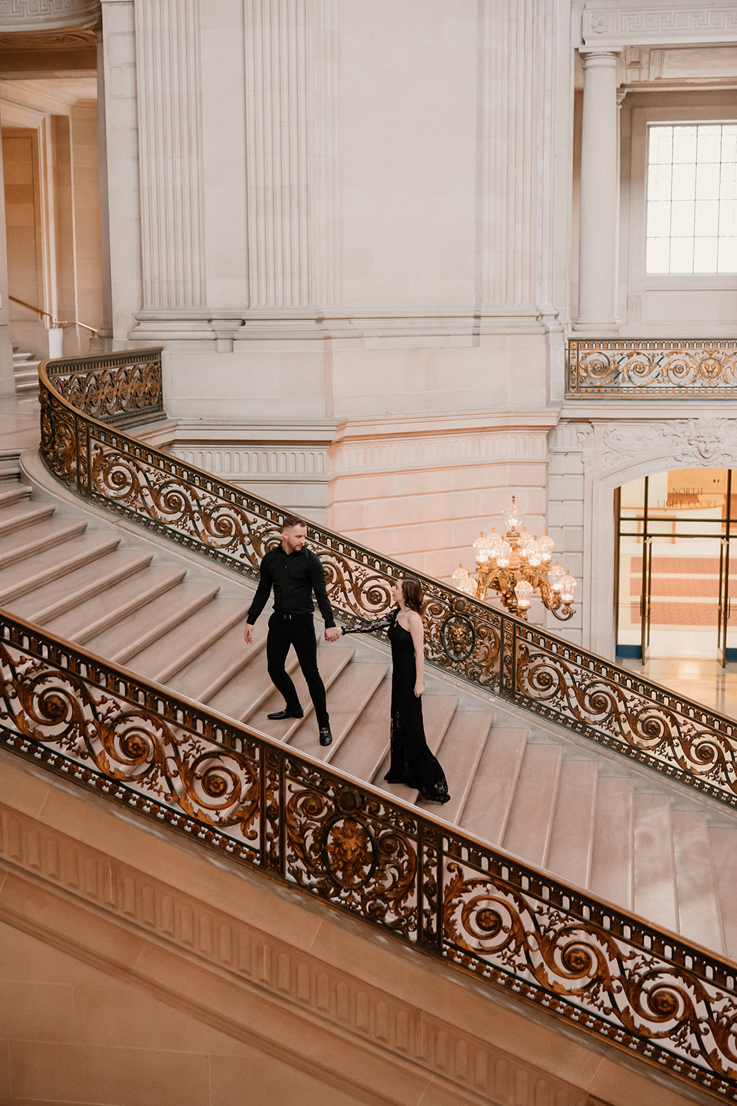 An Elegant SF City Hall Engagement | San Francisco City Hall ...
